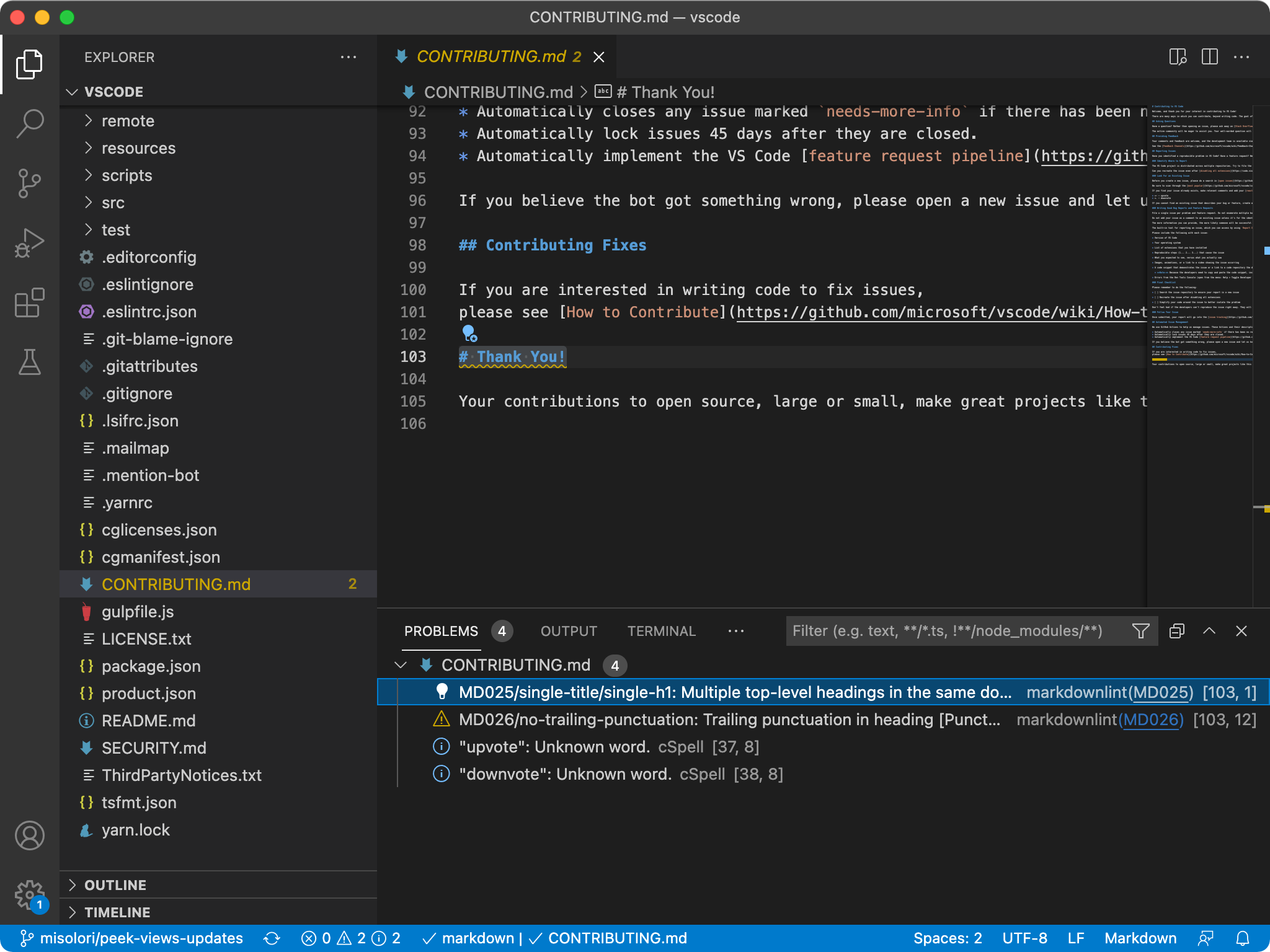 Indicate focused panel · Issue #131184 · microsoft/vscode · GitHub