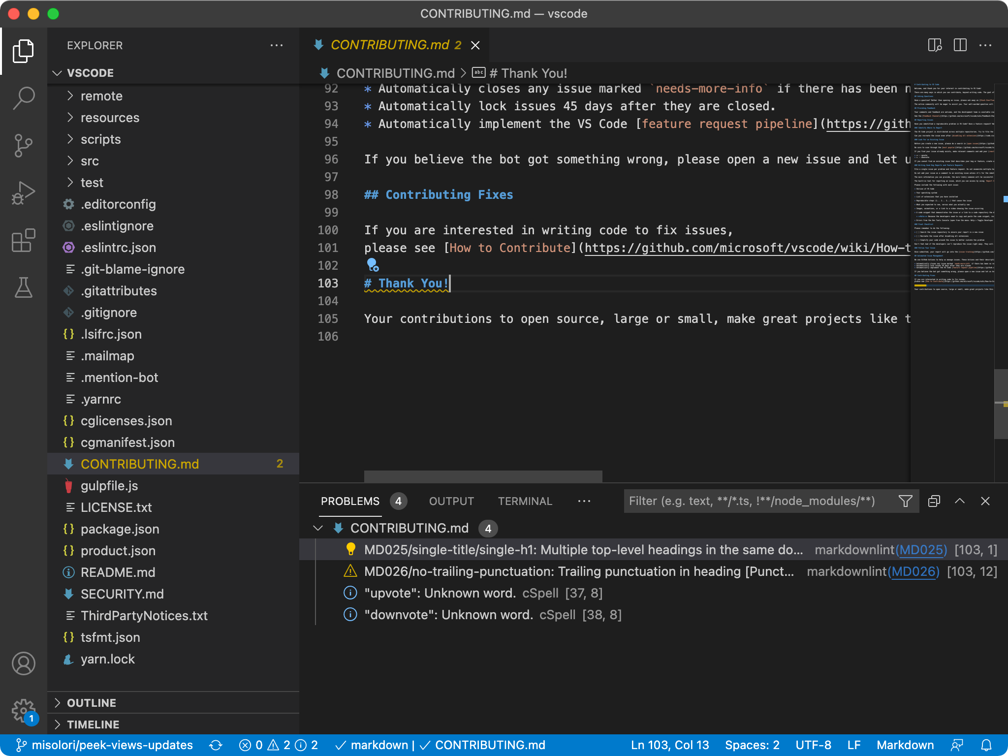 Indicate focused panel · Issue #131184 · microsoft/vscode · GitHub