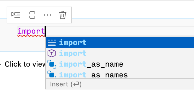 Notebook intellisense showing different highlight colors · Issue ...