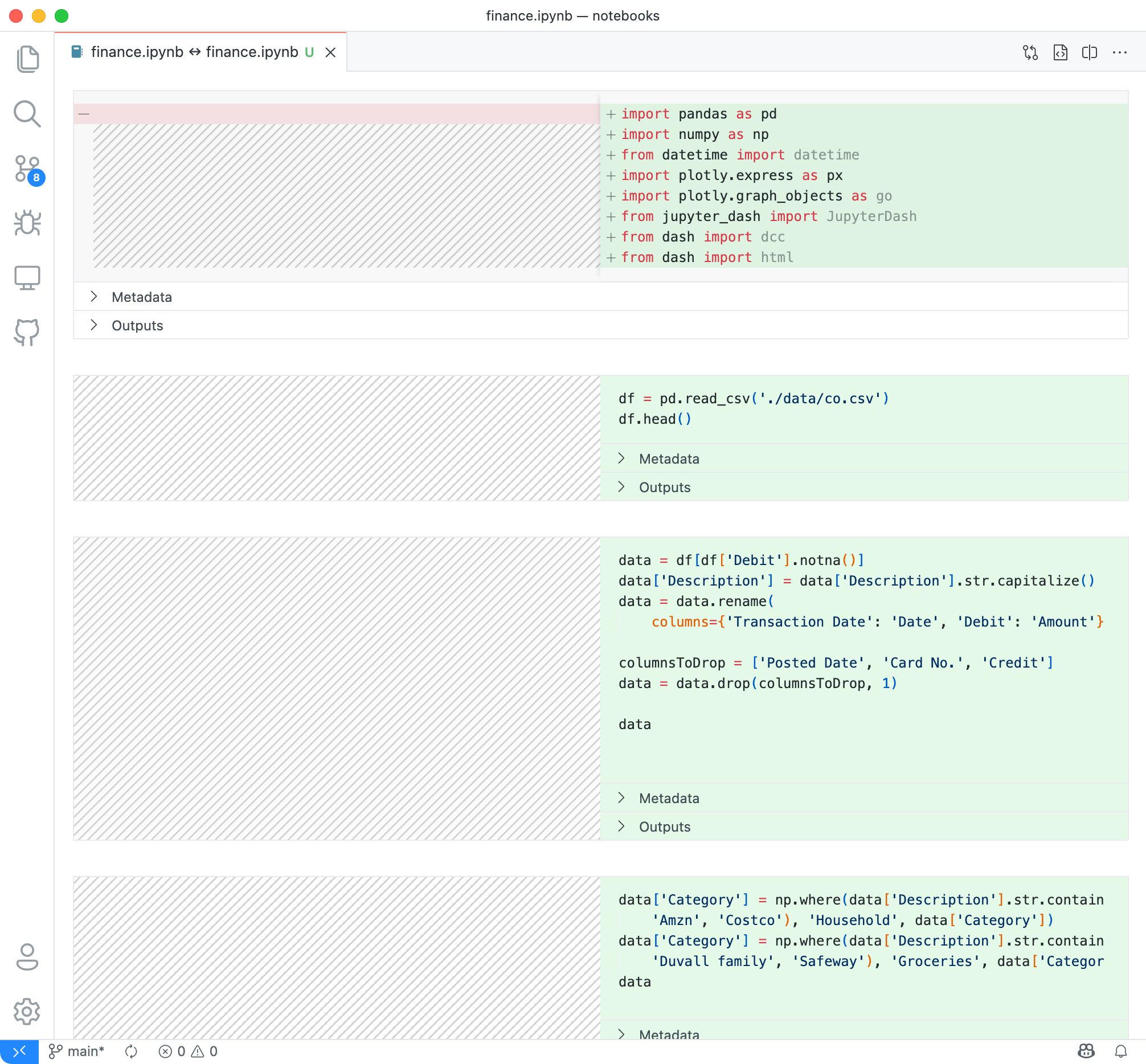 Confusing Diff Information · Issue 115040 · Microsoftvscode · Github