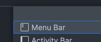 Customize Layout picker - Menu Bar icon is confusing · Issue #141719 · microsoft/vscode · GitHub