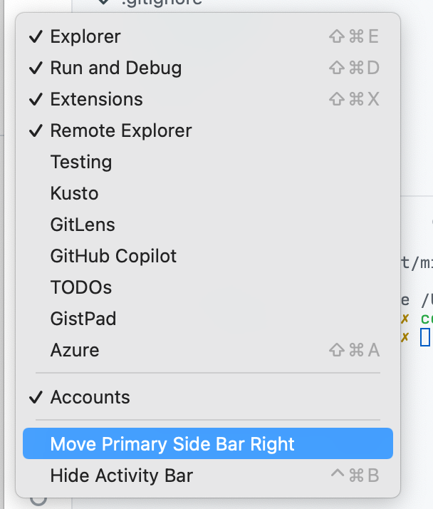 Secondary sidebar does not have move commands · Issue #145752 ...