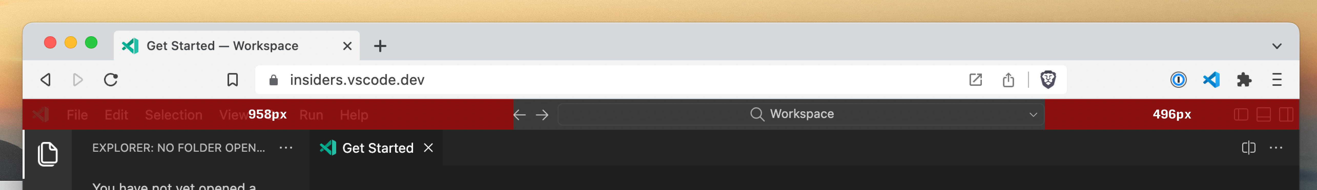 Command center should be centered when menu is visible · Issue #150984 ...
