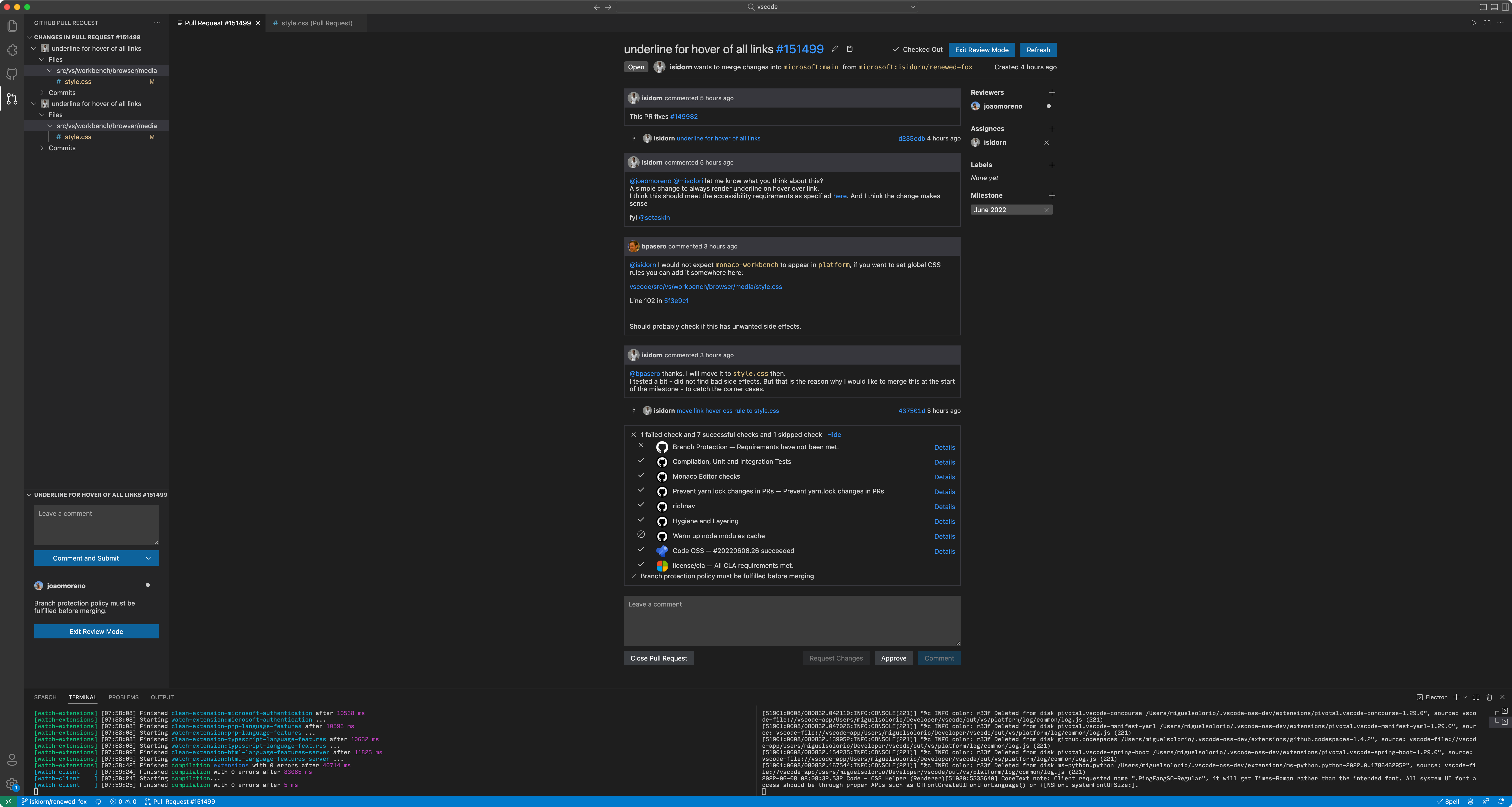 Comment cards are too wide · Issue #150824 · microsoft/vscode · GitHub