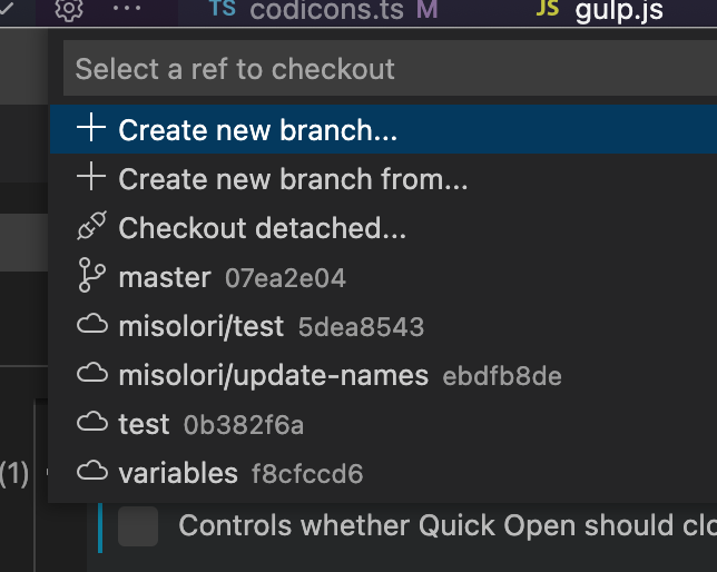 Add remote branch icon · Issue #123 · microsoft/vscode-codicons · GitHub