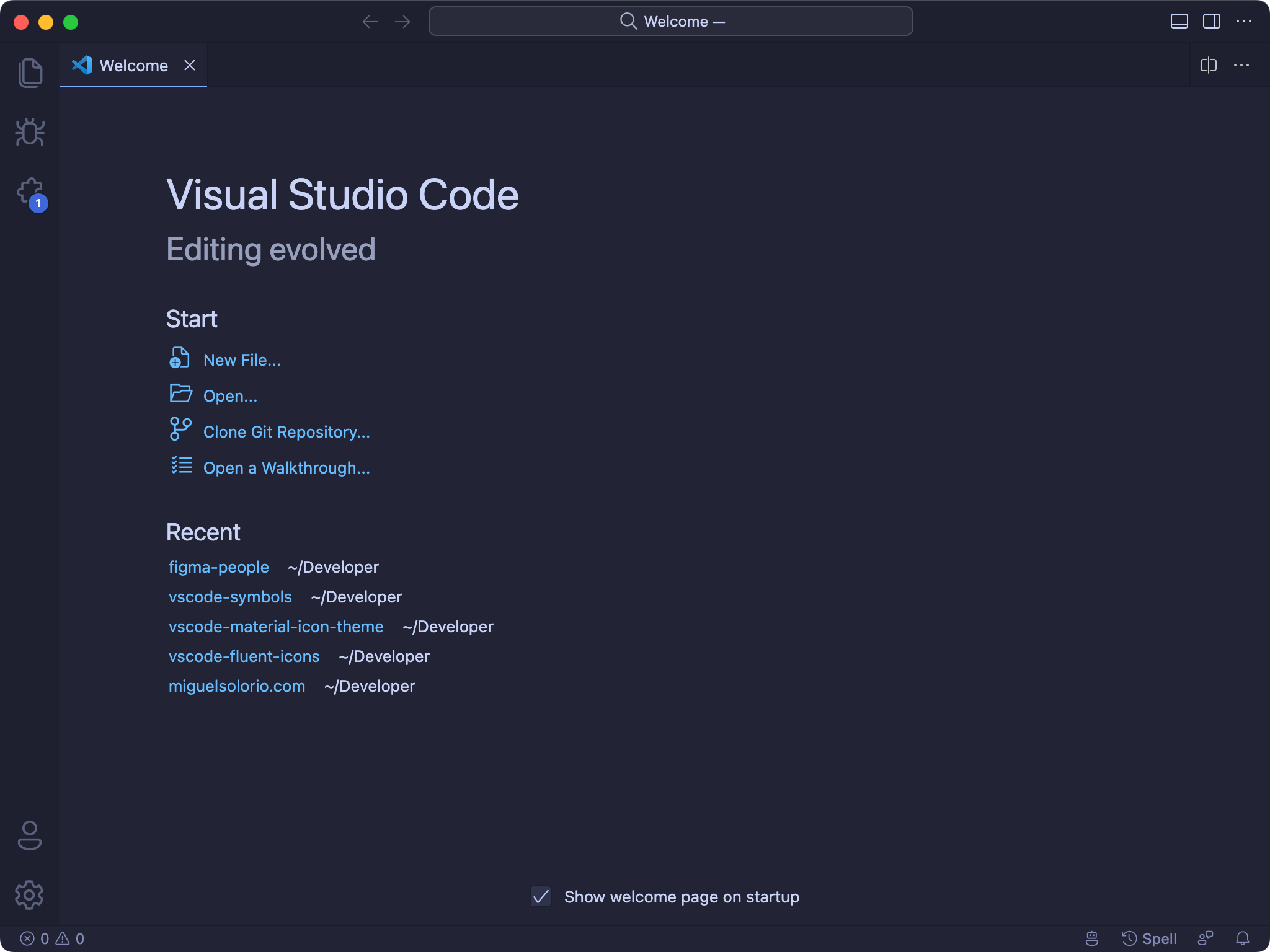 Incorrect layout of welcome page, when there are no suggestions · Issue ...