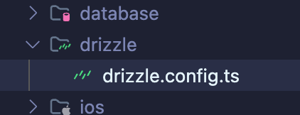 Add Icon for Drizzle config file and migration folder · Issue #133 ...