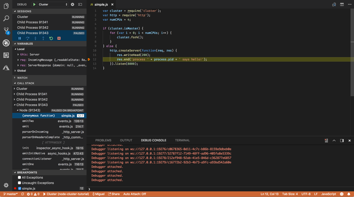 Show debug sessions under a new split view section · Issue #49881 · microsoft/vscode · GitHub