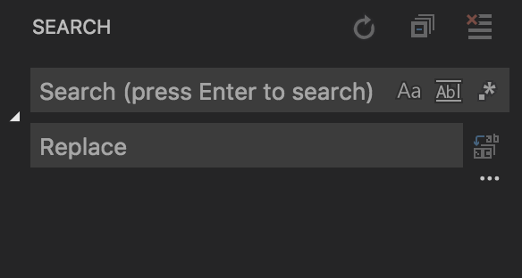 Feature Request: provide search button for Search panel · Issue #46449 ...