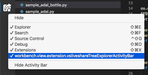 Disabling extension does not remove it from activity bar · Issue #60159 ...