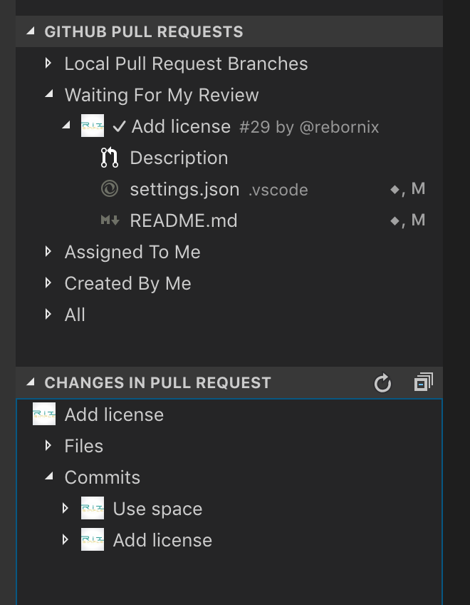 Changes in pull request does not show changed files · Issue #863 ...