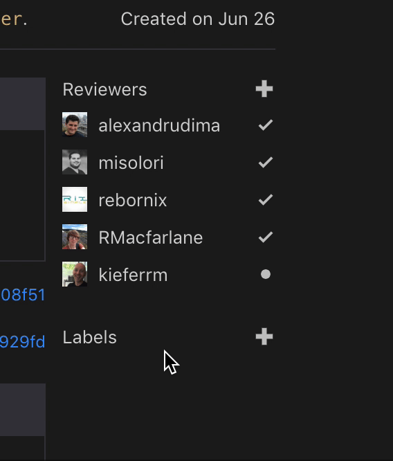 Removing Reviewers Button Doesn T Always Show Up On Hover · Issue 992 · Microsoft Vscode Pull
