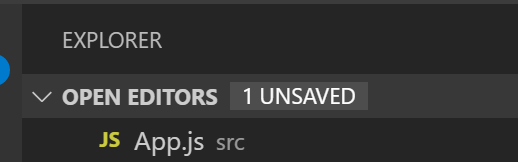 [Open Editors] Unsaved label is misaligned · Issue #77232 · microsoft/vscode · GitHub