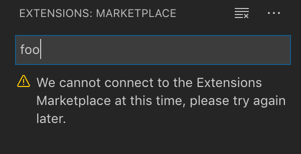 Warning icon is clipped in Extensions panel · Issue #78777 · microsoft ...