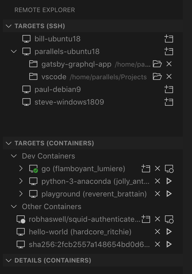 Remote explorer icon polish · Issue #1308 · microsoft/vscode-remote ...