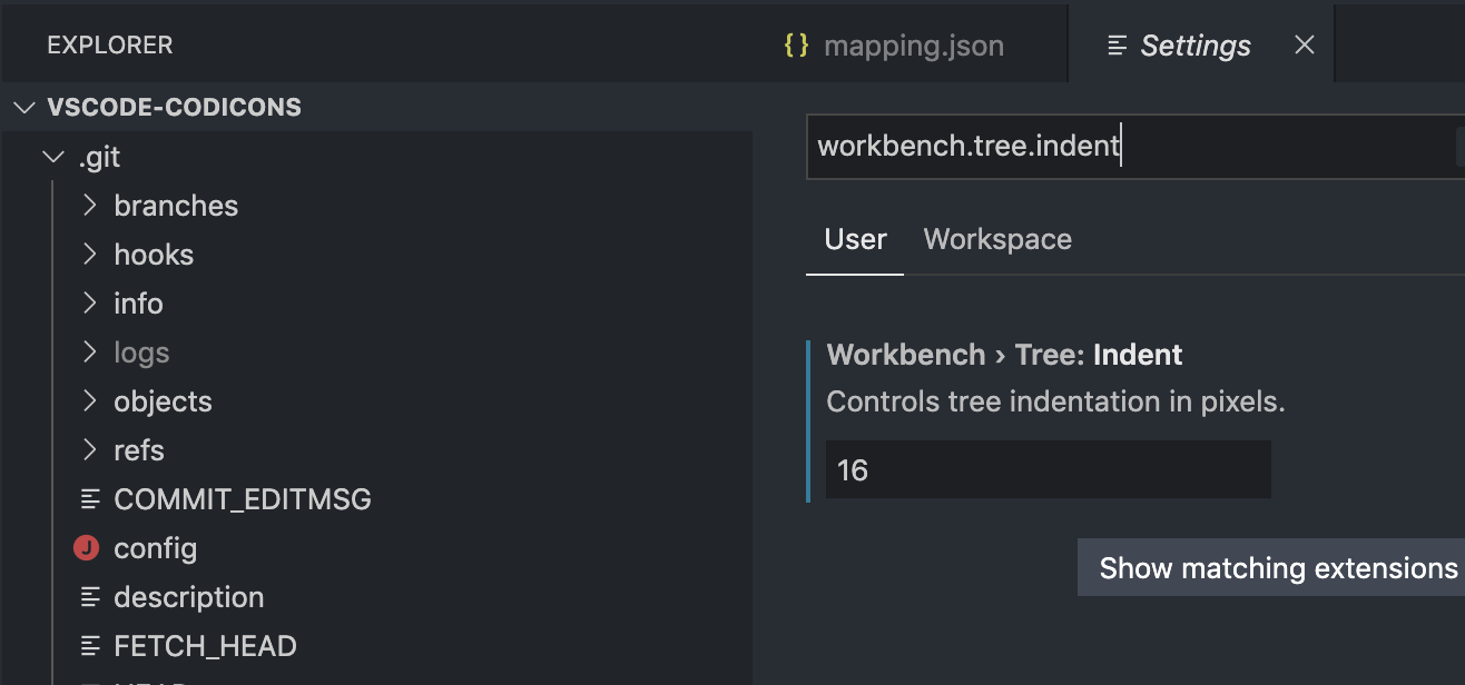 Sidebar icons do not indent/line-up correctly · Issue #81380 · microsoft/vscode · GitHub