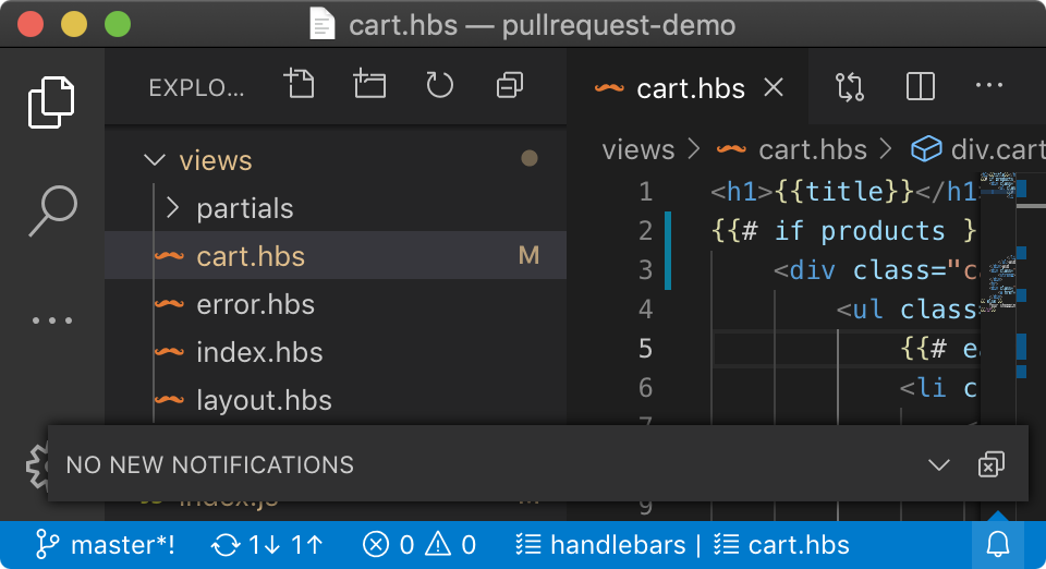 Missing beak · Issue #81573 · microsoft/vscode · GitHub