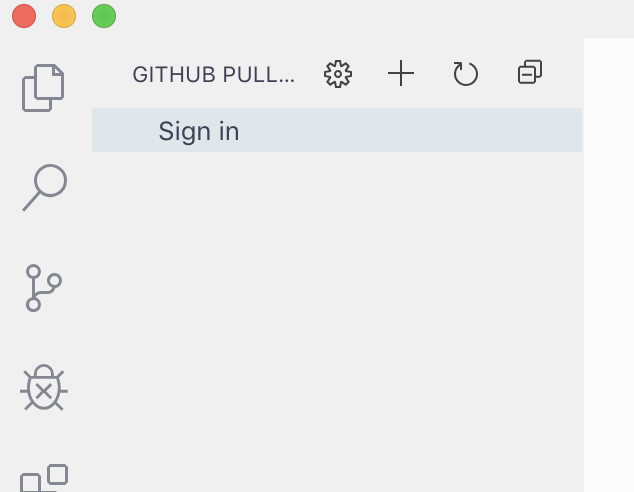 Show loading indicator when waiting for auth · Issue #1355 · microsoft/vscode-pull-request ...