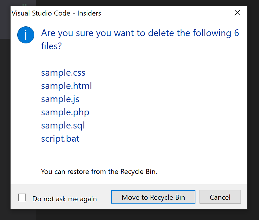 Move Dialog Details To Description Row In Custom Dialog · Issue 85057 · Microsoftvscode · Github