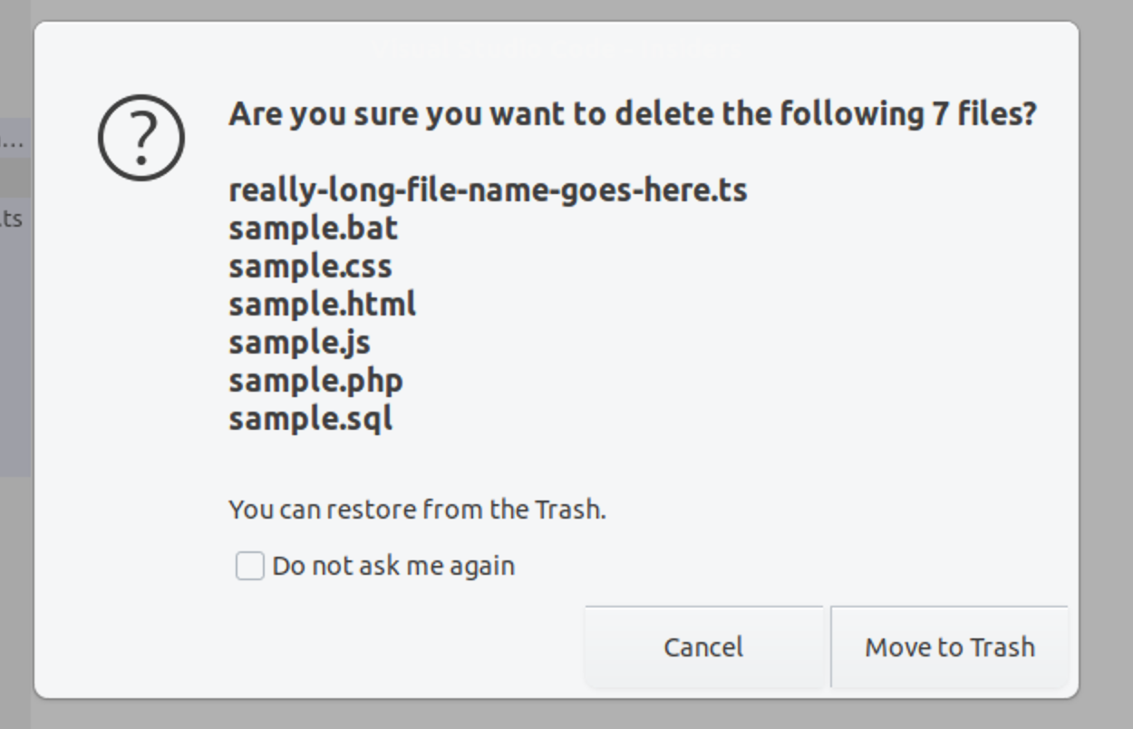 Move Dialog Details To Description Row In Custom Dialog · Issue 85057 · Microsoftvscode · Github