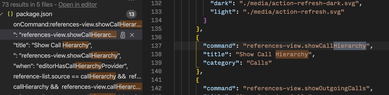 Search editor match highlight background is too dark · Issue #86185 ...