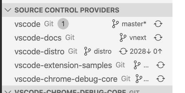 Double '...' after overflowing SCM provider row · Issue #86423 · microsoft/vscode · GitHub