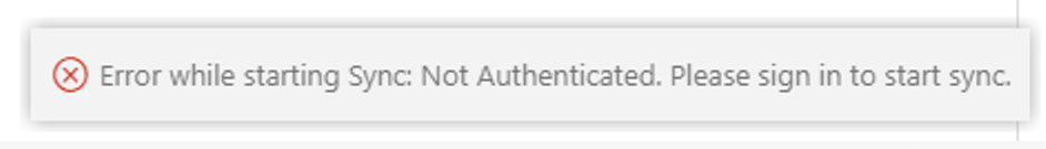 Sync fails to start sync after login · Issue #90636 · microsoft/vscode · GitHub