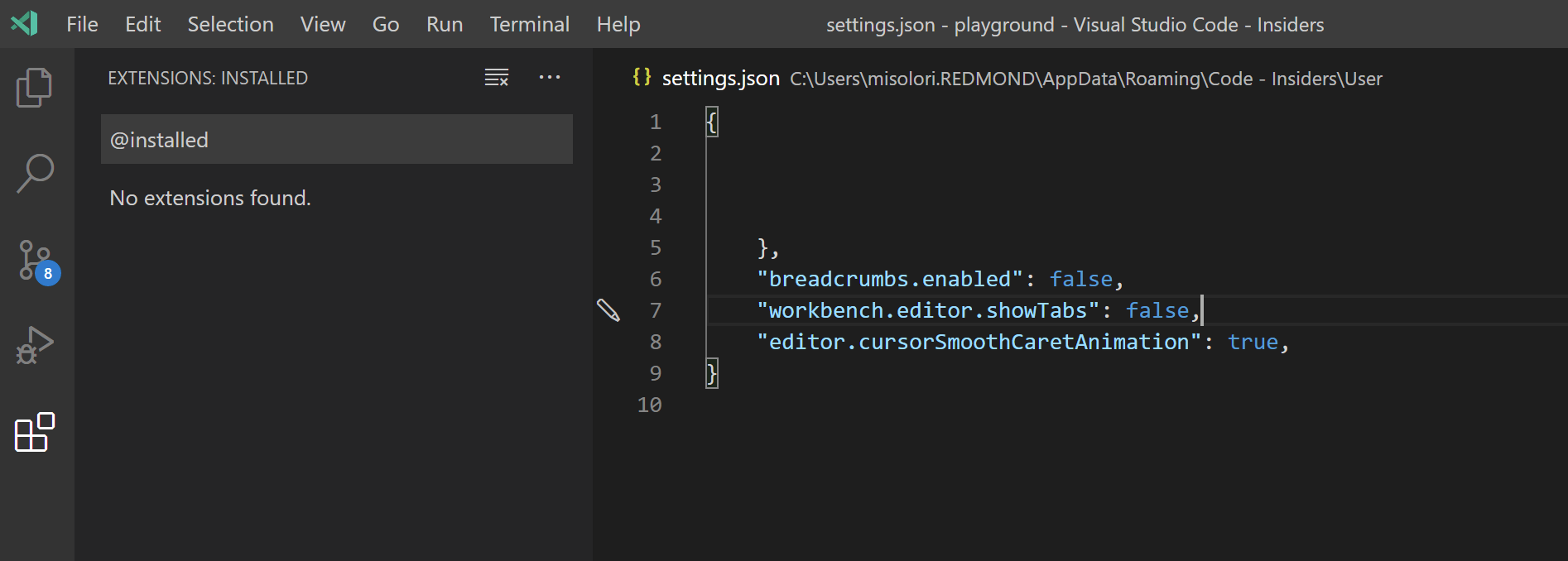 Sync does not load theme after sync, resets main machine settings · Issue #90638 · microsoft ...
