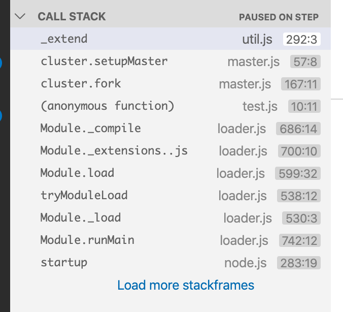 Debug: Improve Call Stack UI/UX · Issue #83986 · microsoft/vscode · GitHub