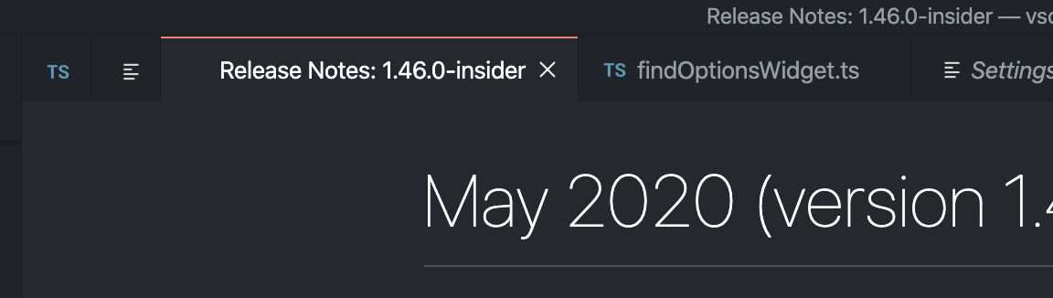 Pinned Release Notes tab is blank (looks weird) · Issue #97218 ...