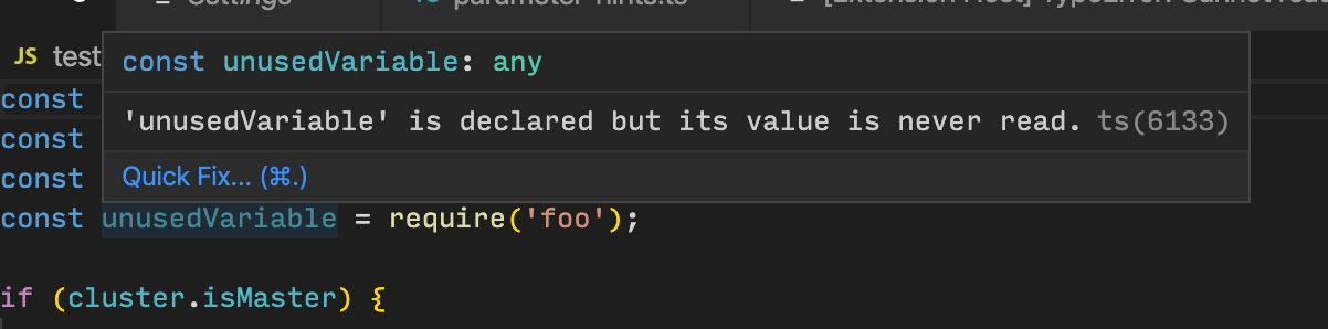 Semantic Highlighting Used Variable Marked As Unused · Issue 97401 · Microsoftvscode · Github