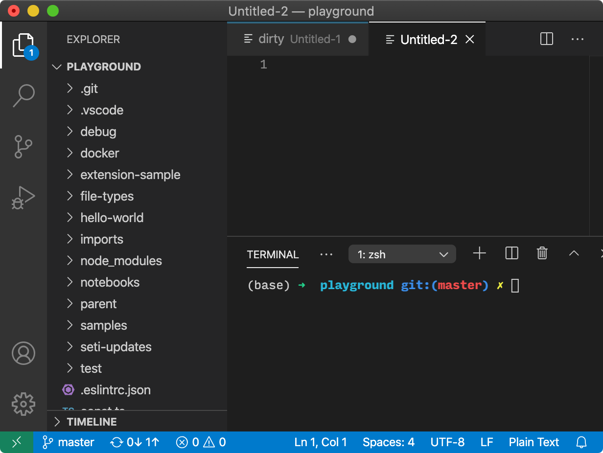 Active tab should have an indicator consistent with active viewlet ...