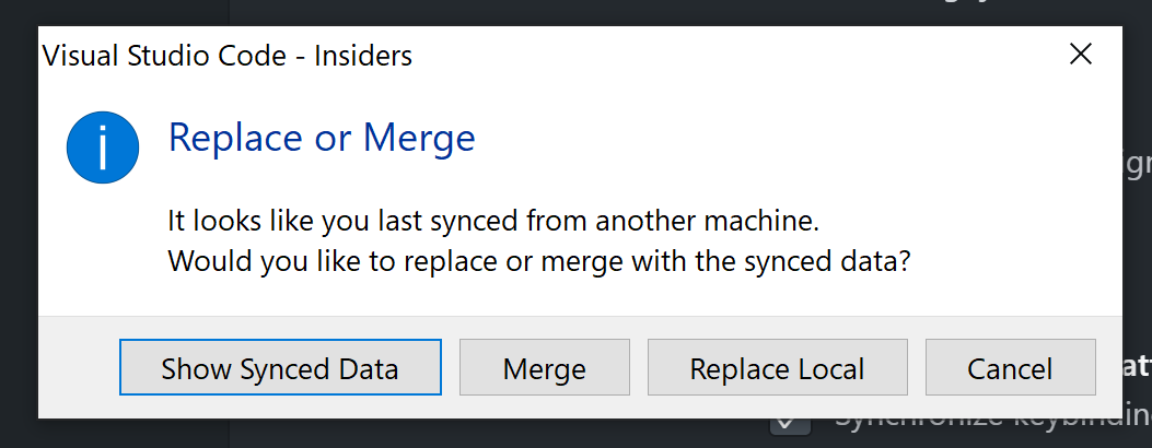 Show Synced Data Shows No Synced Machine · Issue 100317 · Microsoftvscode · Github 1218