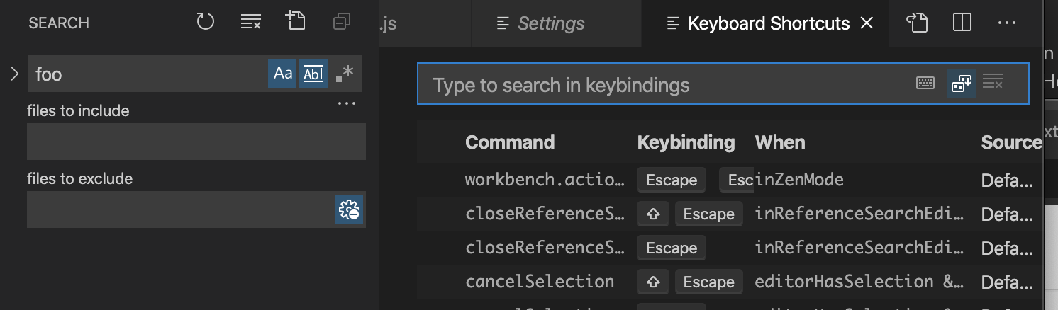 Keyboard shortcut inputs not themeable · Issue #100872 · microsoft/vscode · GitHub