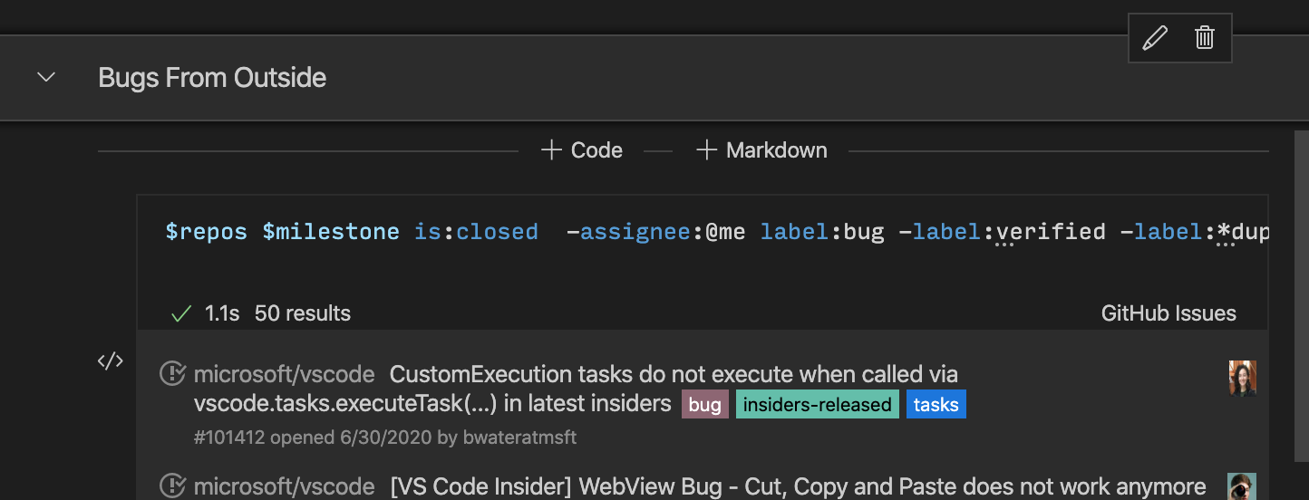 Notebooks: explore a more compact bottom toolbar · Issue #101633 · microsoft/vscode · GitHub