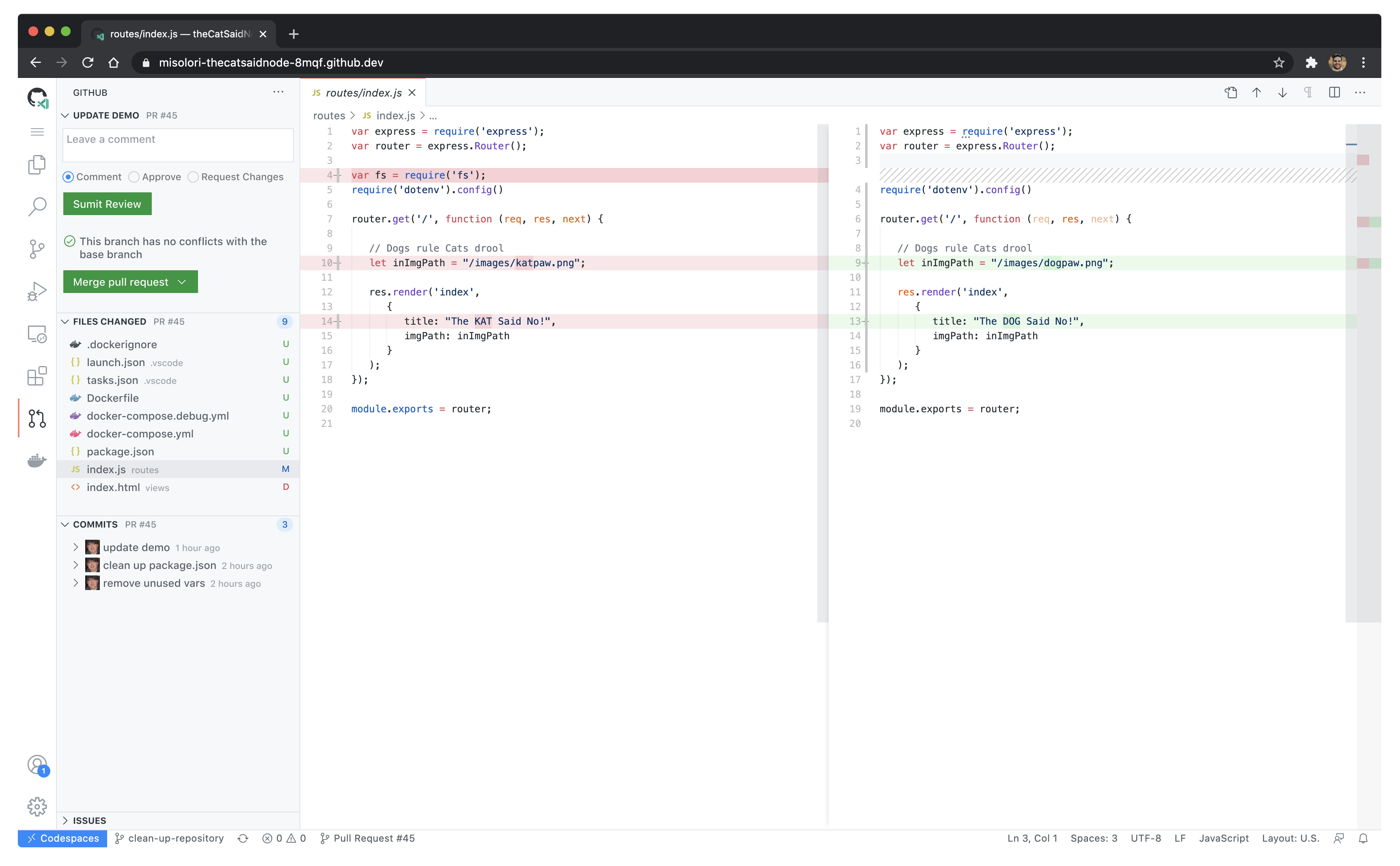 Pr Overview In Sidebar · Issue 2136 · Microsoftvscode Pull Request Github · Github
