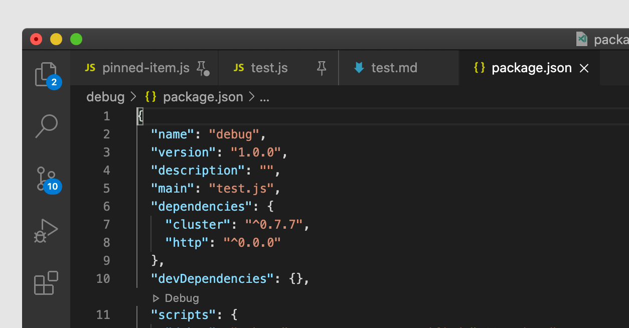 Pinned tabs need more prominence · Issue #108211 · microsoft/vscode ...