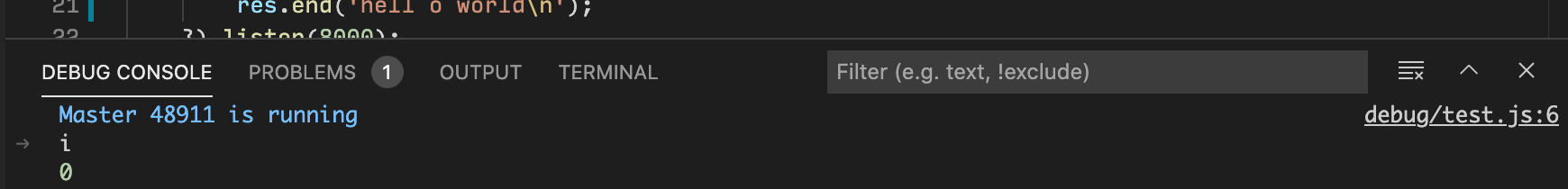 Debug and problems filter should be consistent · Issue #108759 · microsoft/vscode · GitHub