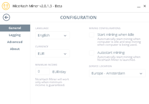 Switch manually to any algorithm during mining · Issue #221 · nicehash/NiceHashMiner · GitHub