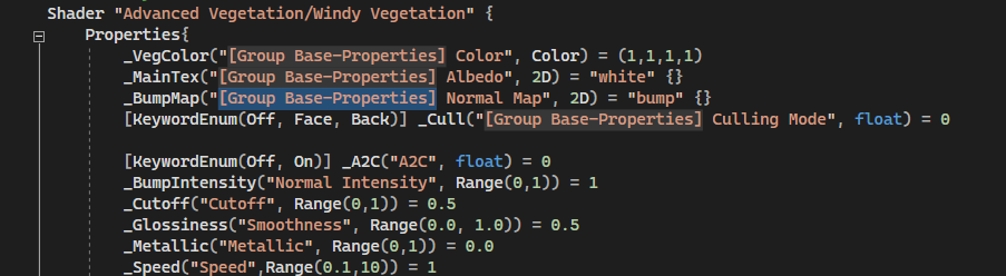 GitHub - KrisDevelopment/OrganizedShaderGUI: GUI with automated shader properties grouping.