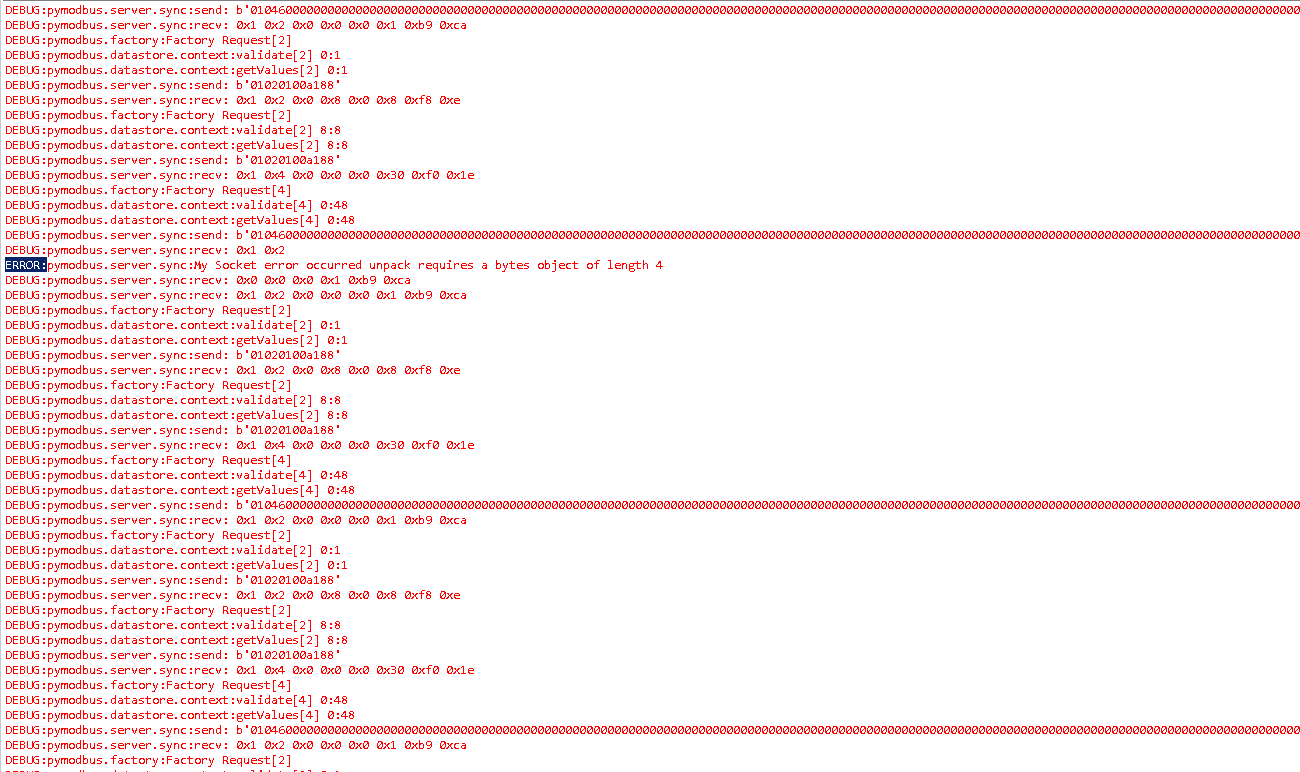 Serial Server RS485 - Interrupted receivemessage · Issue #261 · pymodbus-dev/pymodbus · GitHub