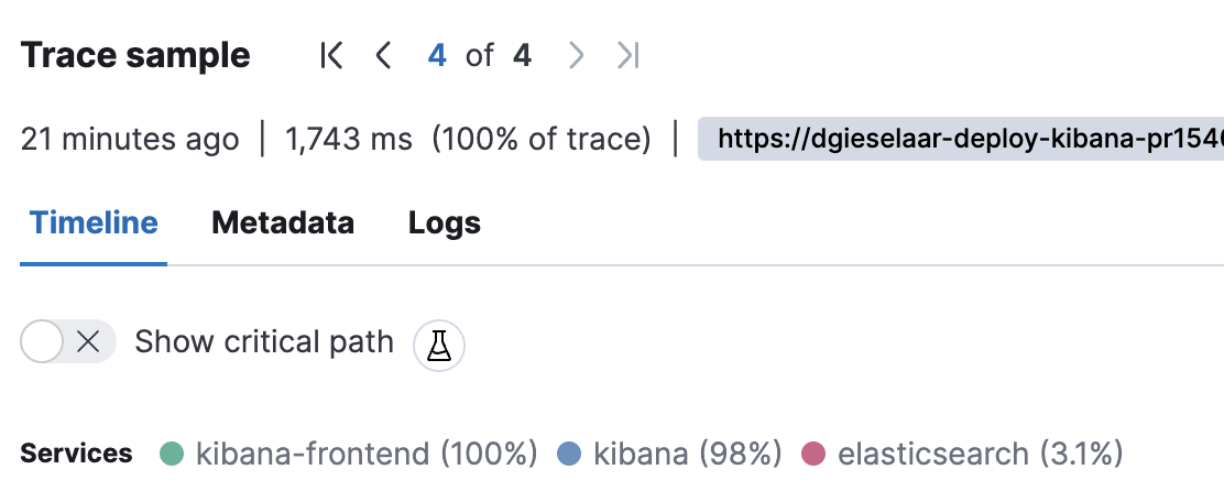 [APM] Display % of trace in per-service breakdown of trace waterfall · Issue #154999 · elastic ...