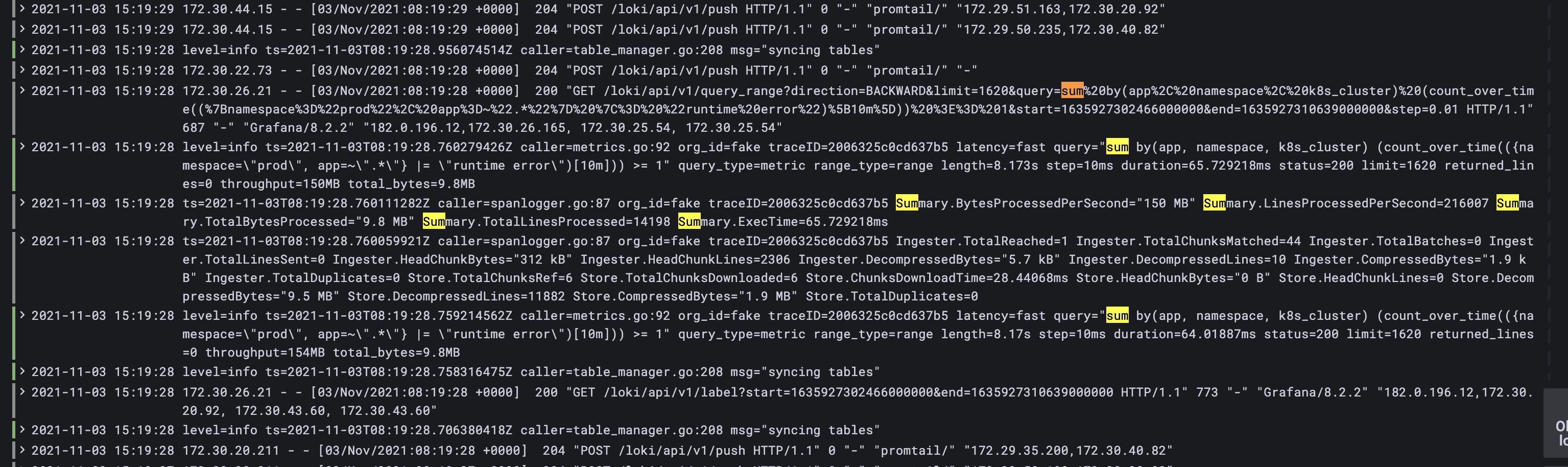 Loki Ruler Continously Has Wrong Chunk Metadata Error · Issue 4619 2155
