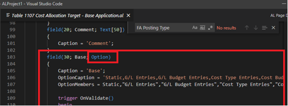 [Enum Request] - Cost Allocation Target - "Base" · Issue #15440 · microsoft/ALAppExtensions · GitHub