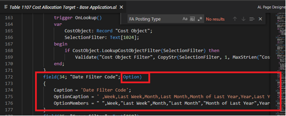 [Enum Request] - Cost Allocation Target - "Data Filter Code" · Issue #15441 · microsoft ...