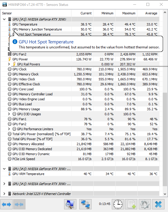 Dramatic drop of GPU clock and GPU memory clock frequency. · Issue #849 ...