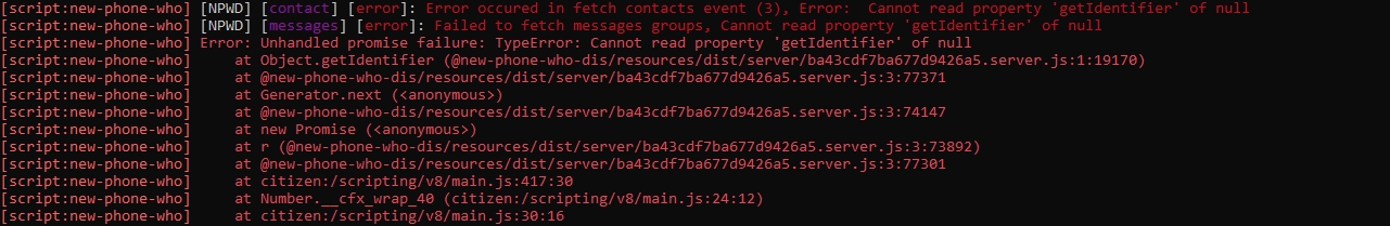 Bug: Multichar error · Issue #236 · project-error/npwd · GitHub