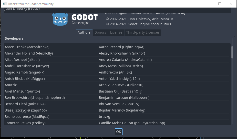 About Godot window displays names at the top sometimes when scrolling · Issue #53896 ...