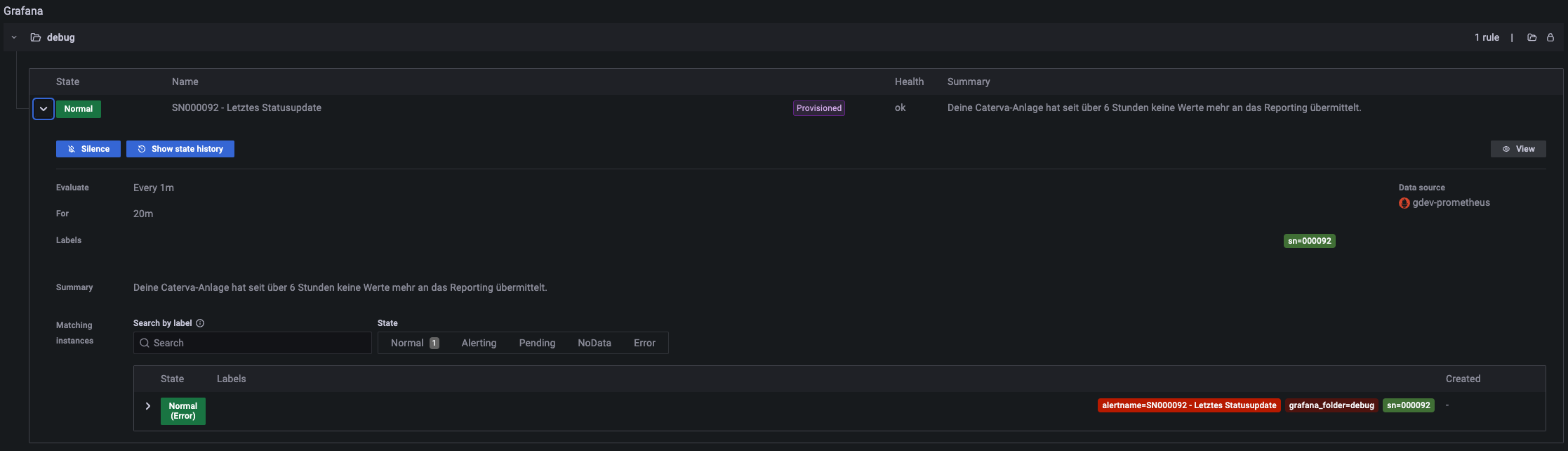 Alert provisioning over http api fails without a error message · Issue #55001 · grafana/grafana ...