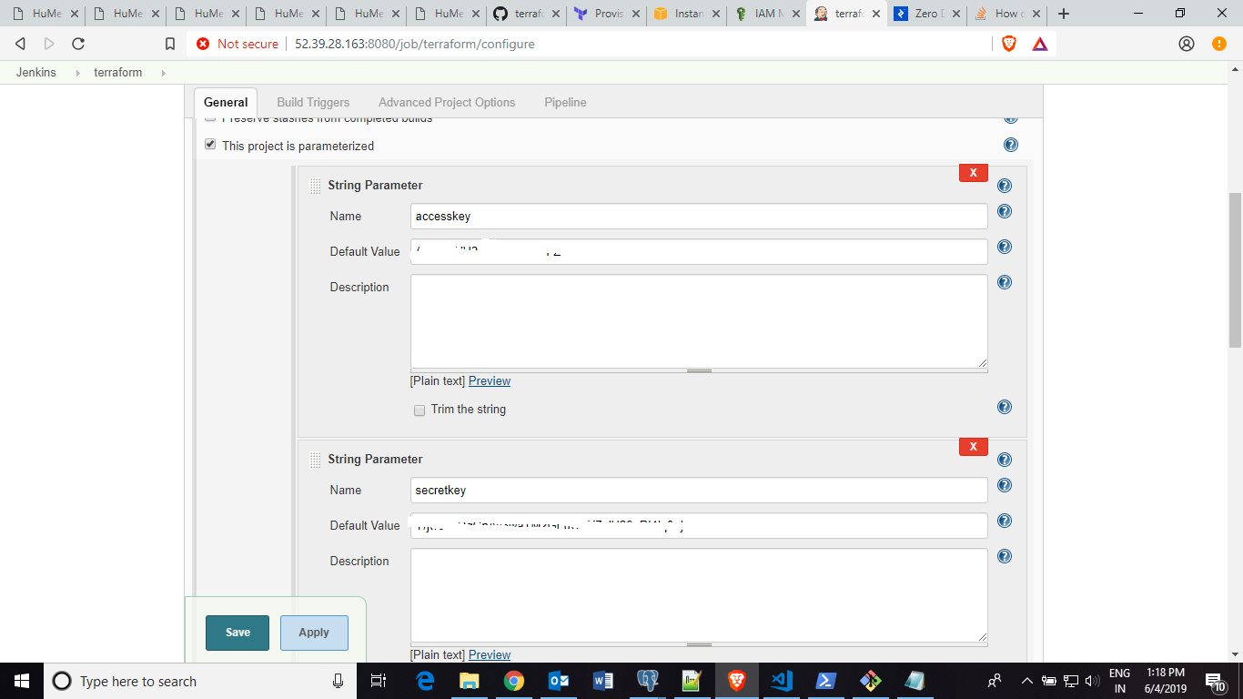 Regarding Terraform Integrated With Jenkins Need Docs · Issue 483 · Qt Devopsdevopsissues